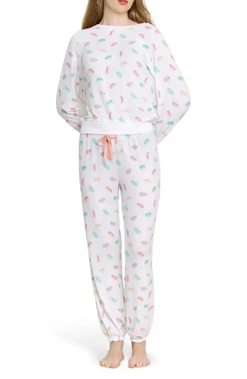 Honeydew Intimates Star Seeker Brushed Jersey Pajamas - Macarons