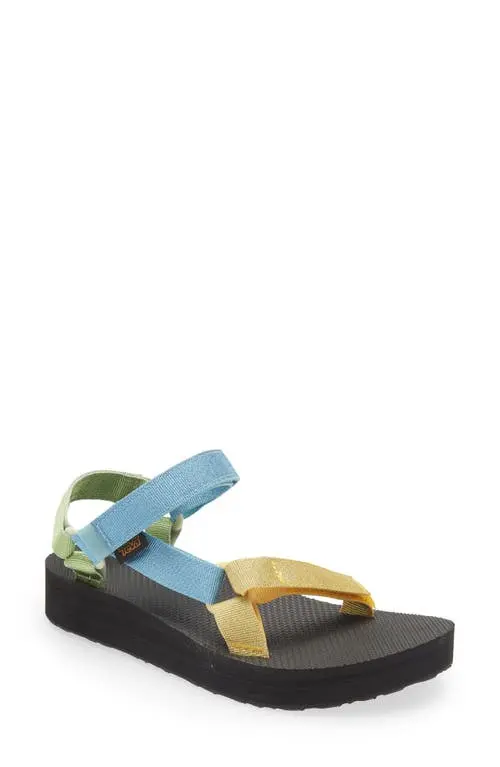 Teva Midform Universal Sandal - Metallic Blue Multi