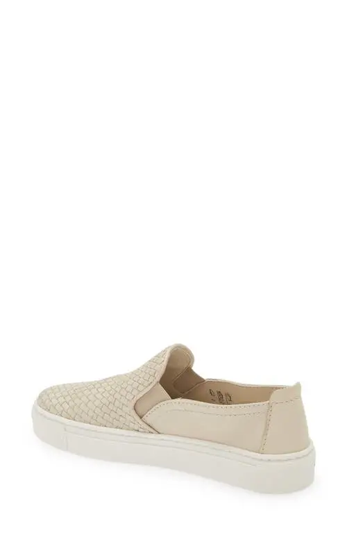The Flexx Woven Slip-on Sneaker - Beige