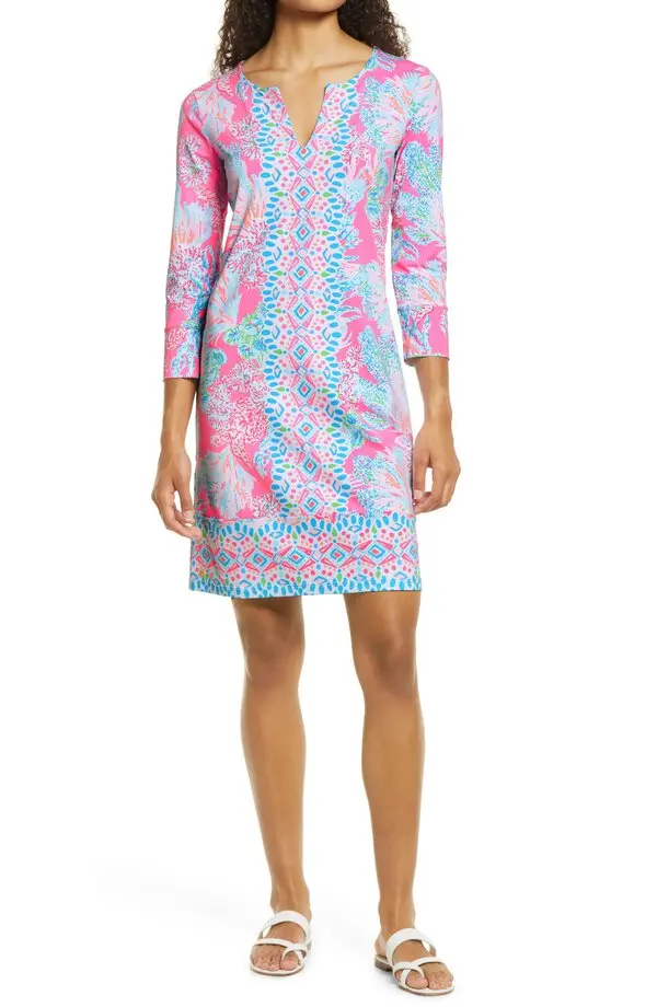 Lilly Pulitzer Lilly Pulitzer Nadine Upf 50+ Shift Dress