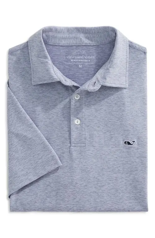 Vineyard Vines Jean Stripe Sankaty Performance Polo - Stripe Hammerhead