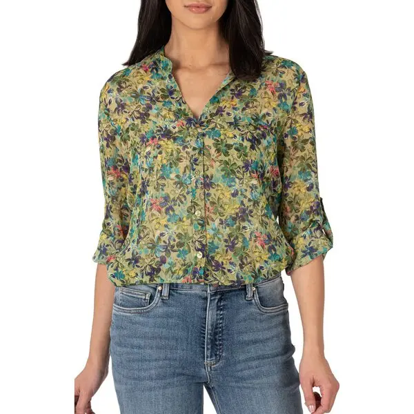Kut From The Kloth Jasmine Chiffon Shirt