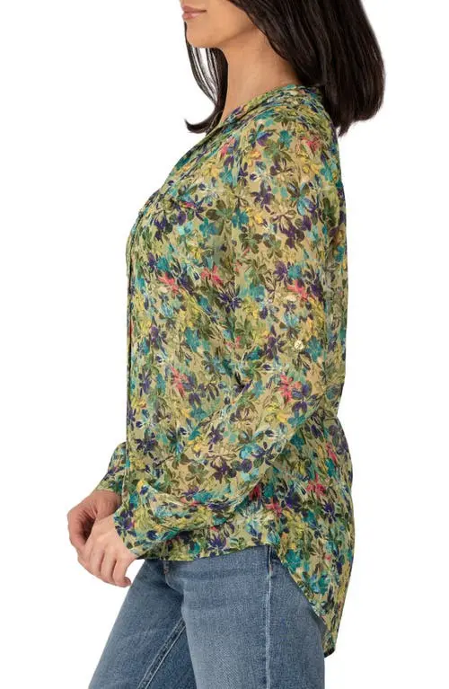 Kut From The Kloth Jasmine Chiffon Shirt