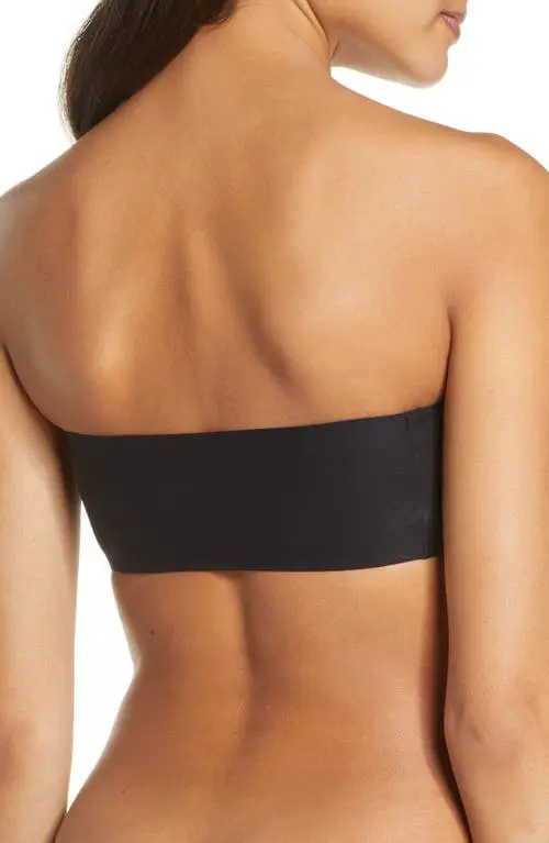 Chantelle Soft Stretch Padded Bandeau Bralette - Black