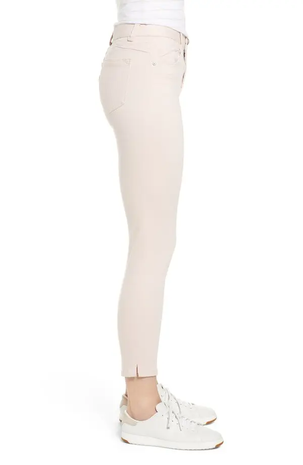 Wit & Wisdom Ab'solution High-waist Ankle Skinny Pants - Crystal Pink