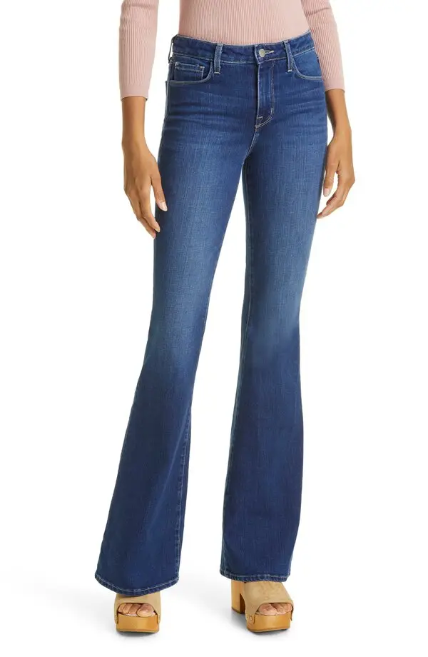 L'Agence Bell High-rise Flare Jeans