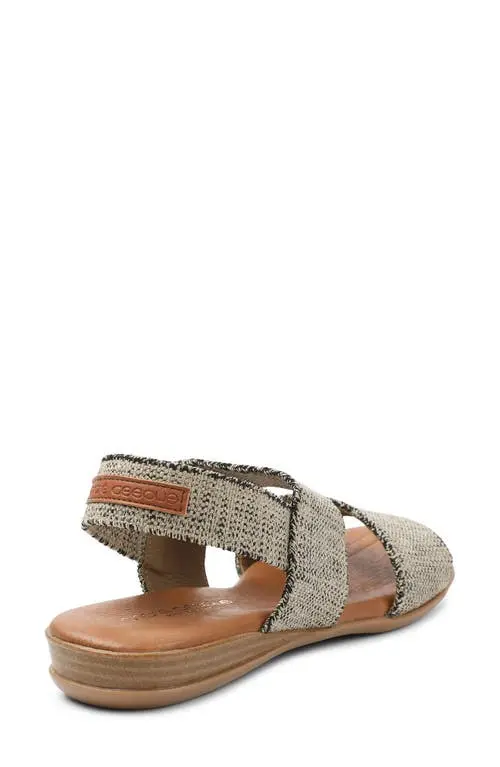 Andre Assous Nigella Sandal - Black/ Beige