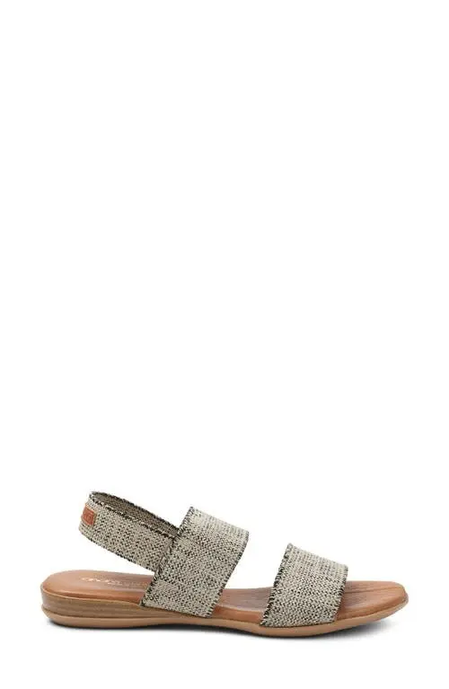 Andre Assous Nigella Sandal - Black/ Beige