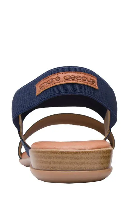 Andre Assous Nigella Sandal - Navy