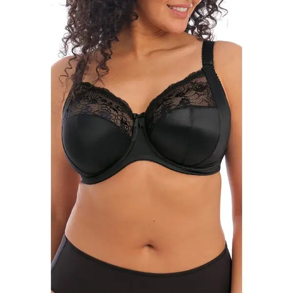 Elomi Morgan Full Figure Underwire Bra - Black