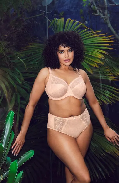 Elomi Morgan Full Figure Underwire Bra - Cameo Rose