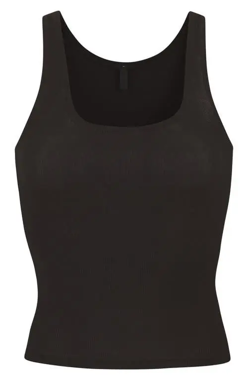 SKIMS Soft Lounge Tank - Onyx