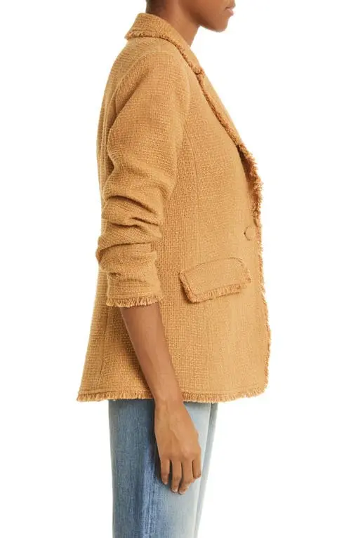 Cinq À Sept Khloe Bouclé Blazer - Sahara