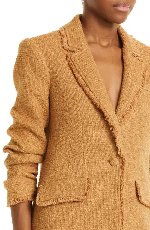 Cinq À Sept Khloe Bouclé Blazer - Sahara
