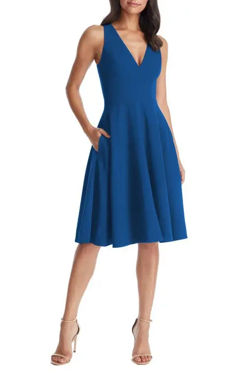 Knee Length Fit & Flare Dresses | Editorialist