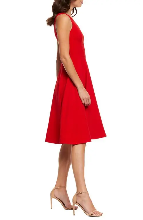 nordstrom catalina fit and flare dress Dress The Population Catalina Dress - Blue main image 0