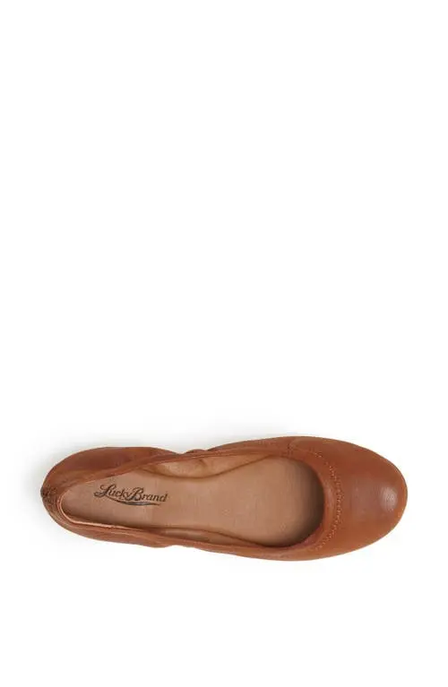 Lucky Brand Emmie" Flat - Bourbon