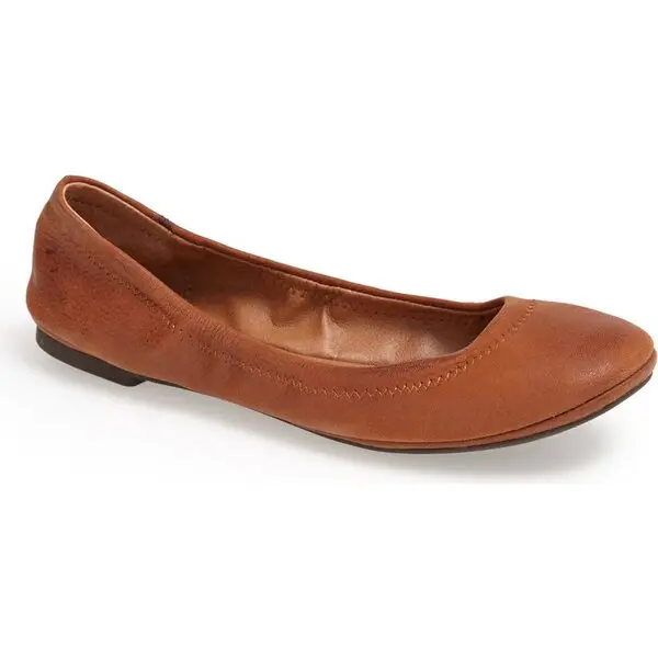 Lucky Brand Emmie" Flat - Bourbon