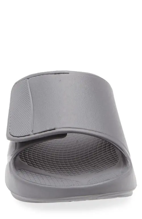OOFOS Ooahh Sport Flex Slide Sandal - Slate