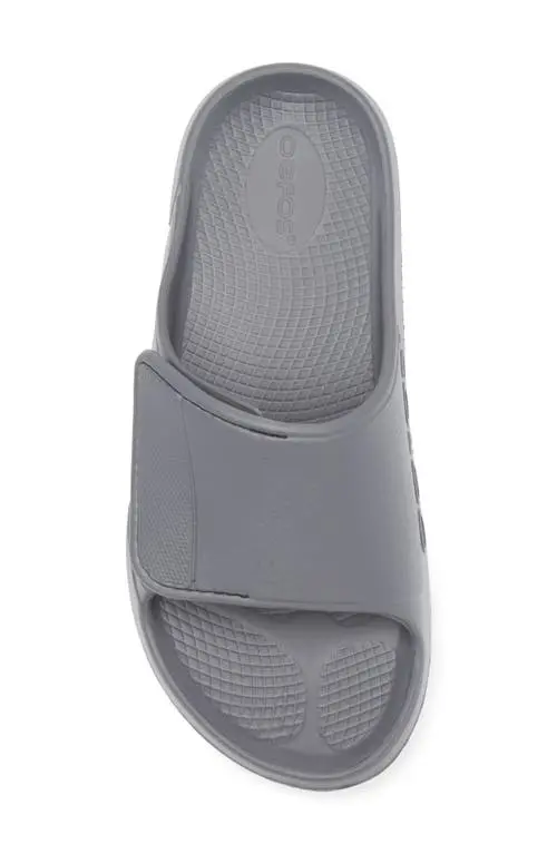 OOFOS Ooahh Sport Flex Slide Sandal - Slate