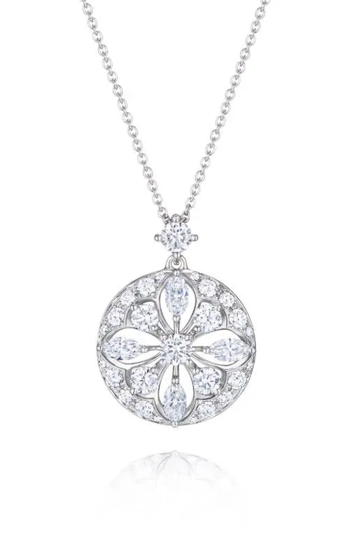 Kwiat Star Pendant Necklace - White Gold