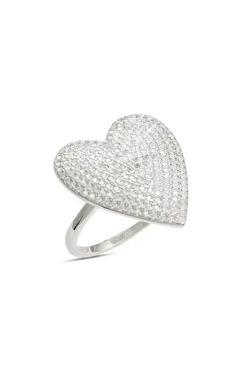SHYMI Mon Amor Heart Ring - Silver