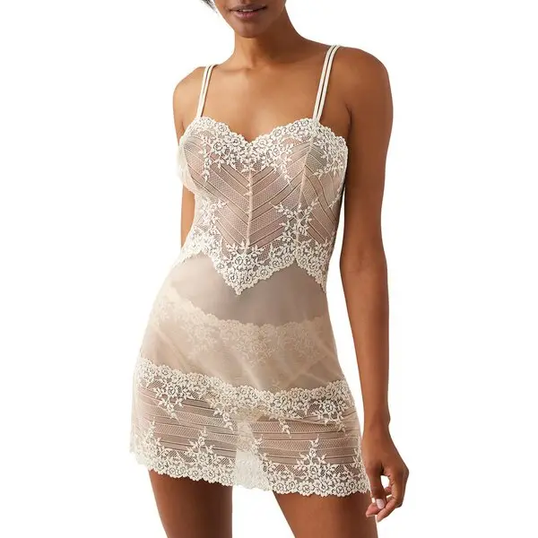 Wacoal Embrace Lace® Chemise - Naturally Nude/ivory