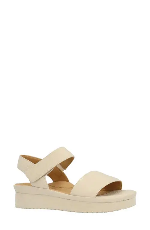 L'AMOUR DES PIEDS Abrilla Platform Sandal - Cream