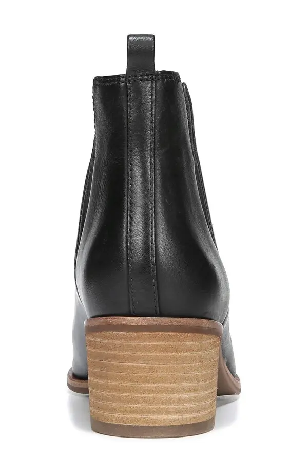 Dr. Scholl'S Amara Leather Chelsea Booties - Black Leather