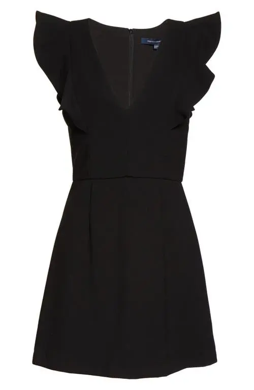 French Connection Whisper Ruffle Mini Dress