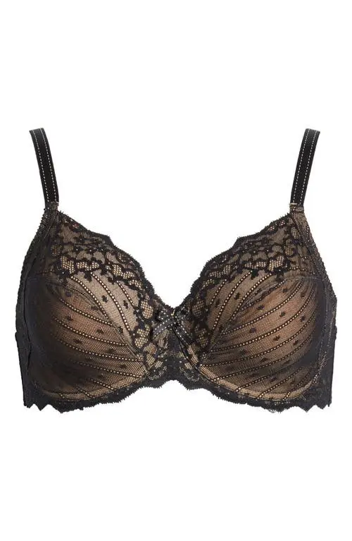 Chantelle Rive Gauche Underwire Bra - Black
