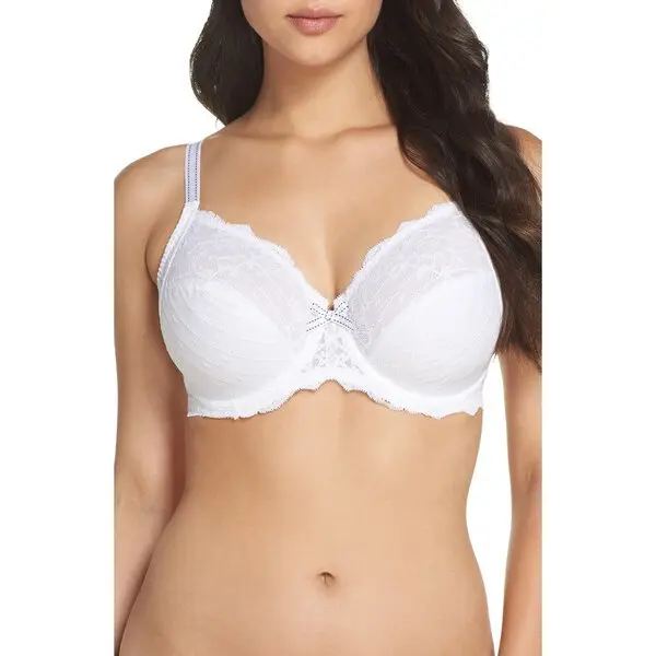 Chantelle Rive Gauche Full Coverage Underwire Bra - White