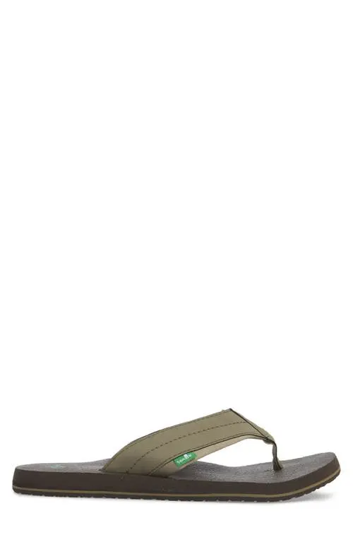 Sanuk Beer Cozy 2 Flip Flops - Brindle