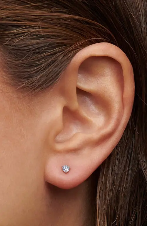 Kwiat Round Brilliant Cut Diamond Stud Earrings, 0.25 Ct - Platinum