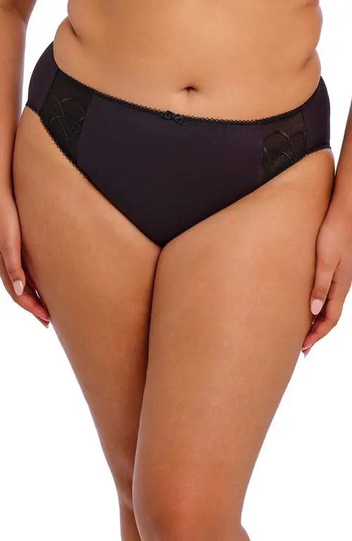 Elomi Cate Full Figure Briefs - Black