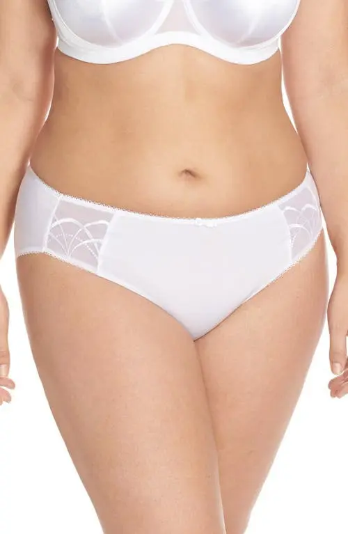 Elomi Cate Full Figure Briefs - White