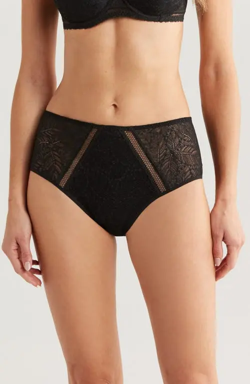 Simone Perele Comete Retro Briefs - Black