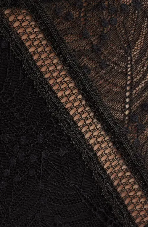 Simone Perele Comete Retro Briefs - Black