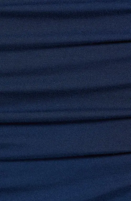 ANGEL MATERNITY Ruched Maternity Skirt - Navy