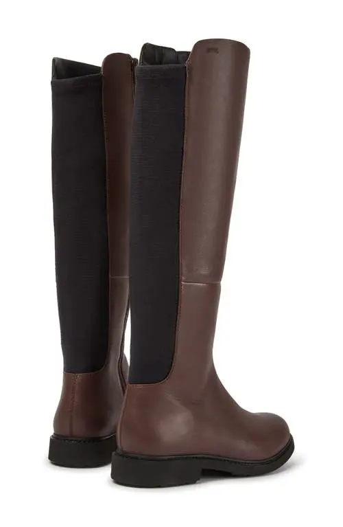 Camper Neuman Knee High Boot - Dark Brown