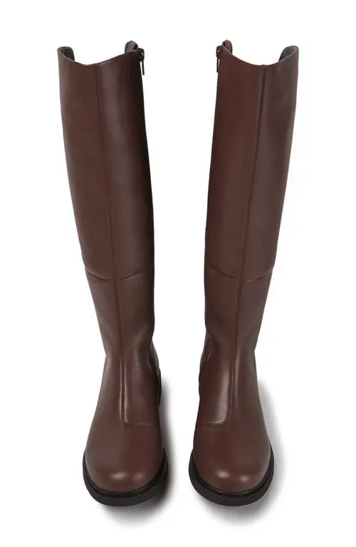 Camper Neuman Knee High Boot - Dark Brown