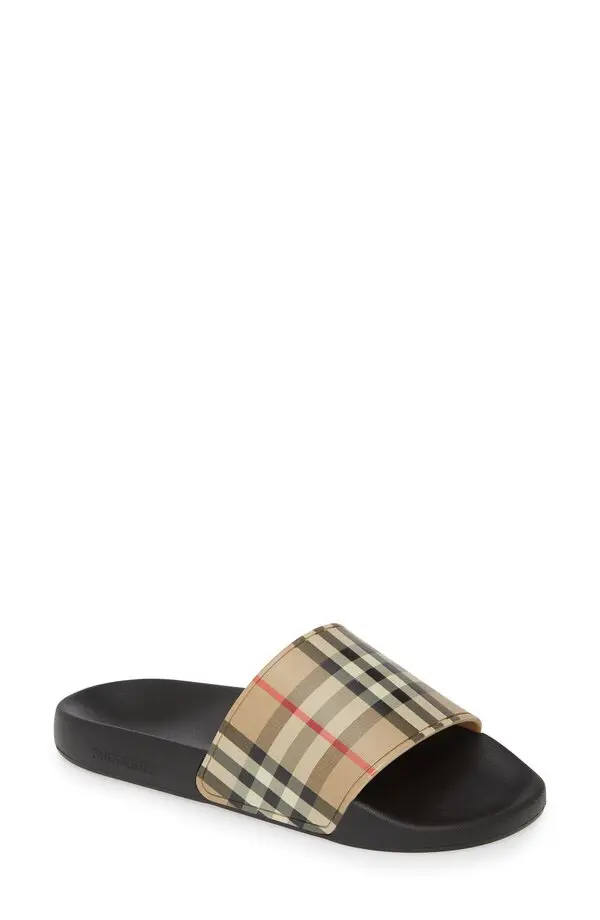 Burberry Furley Vintage Check Slide Sandal