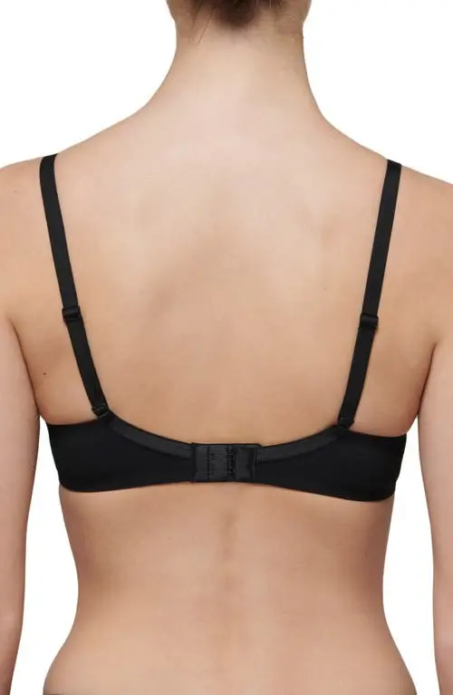 Simone Perele Delice Sheer Underwire Plunge Bra - Gem Black