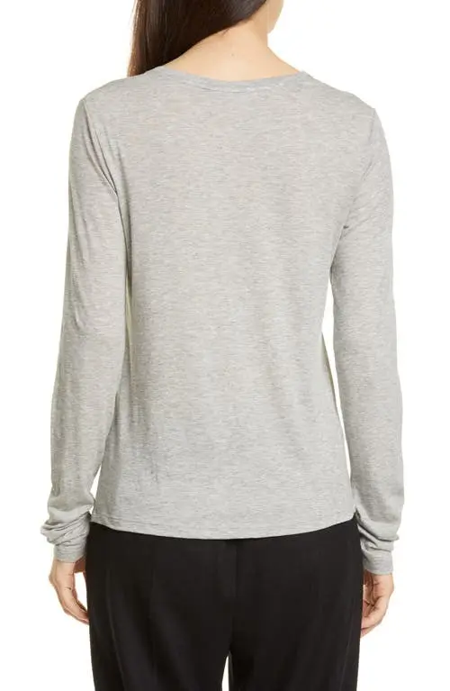 Vince Essential Long Sleeve Crewneck Tee