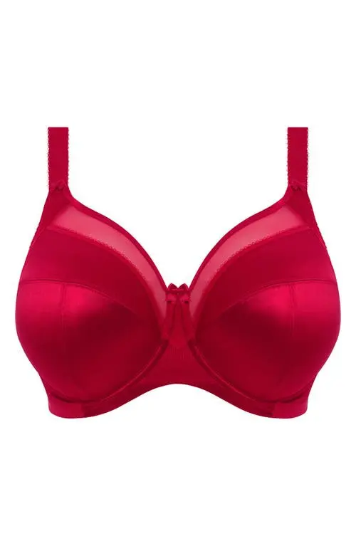 GODDESS Keira Full Figure Underwire Bra - Crimson