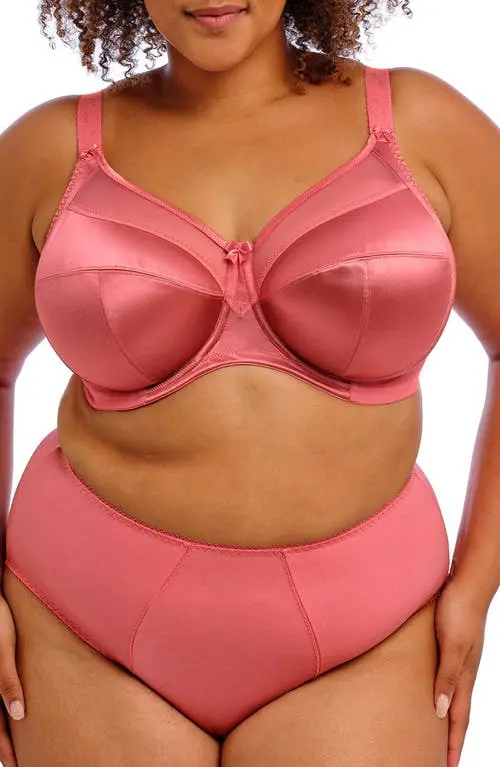 GODDESS Keira Full Figure Underwire Bra - Desert Rose