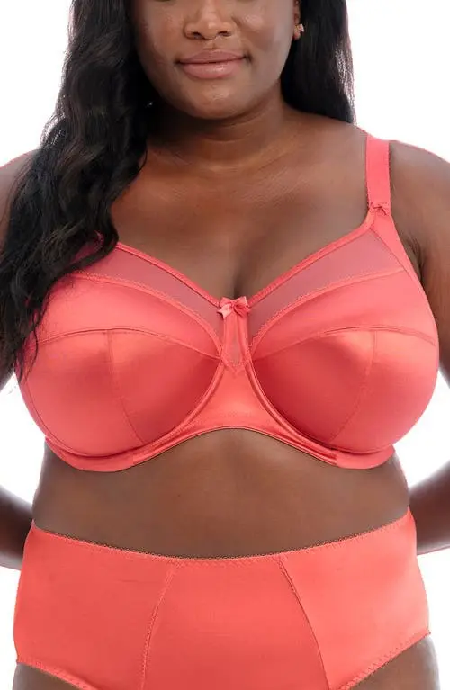 GODDESS Keira Full Figure Underwire Bra - Mineral Red