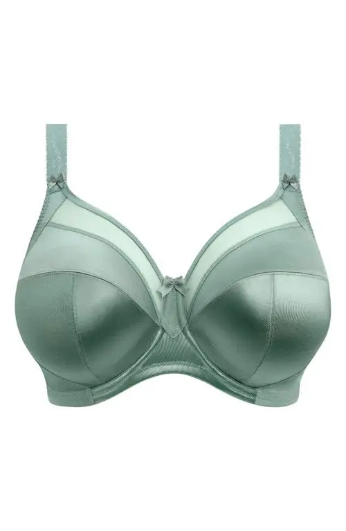 GODDESS Keira Full Figure Underwire Bra - Seafoam