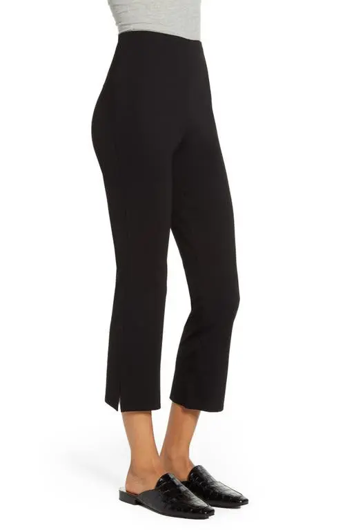 Lyssé Kick Flare Crop Leggings - Black