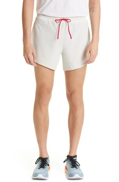 DISTRICT VISION Spino Performance Shorts - Limestone